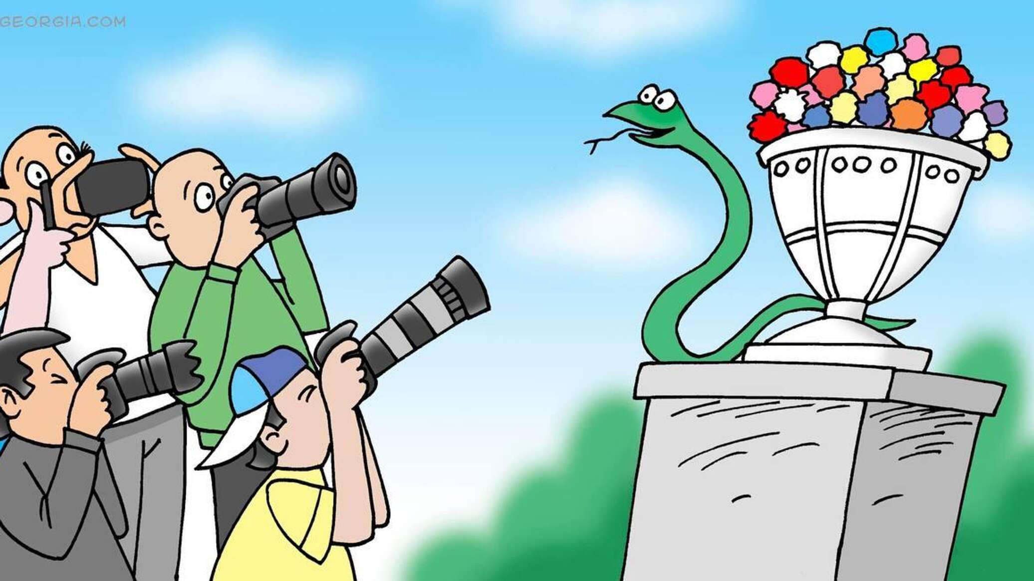 ფოტომოდელი გველები, ანუ რა ხდება საქართველოში - 09.08.2023-ს, Sputnik ...